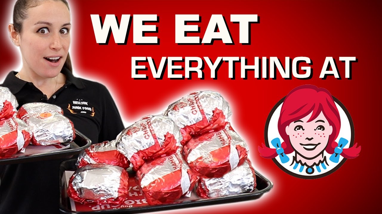 We Eat THE ENTIRE Wendy's MENU - YouTube