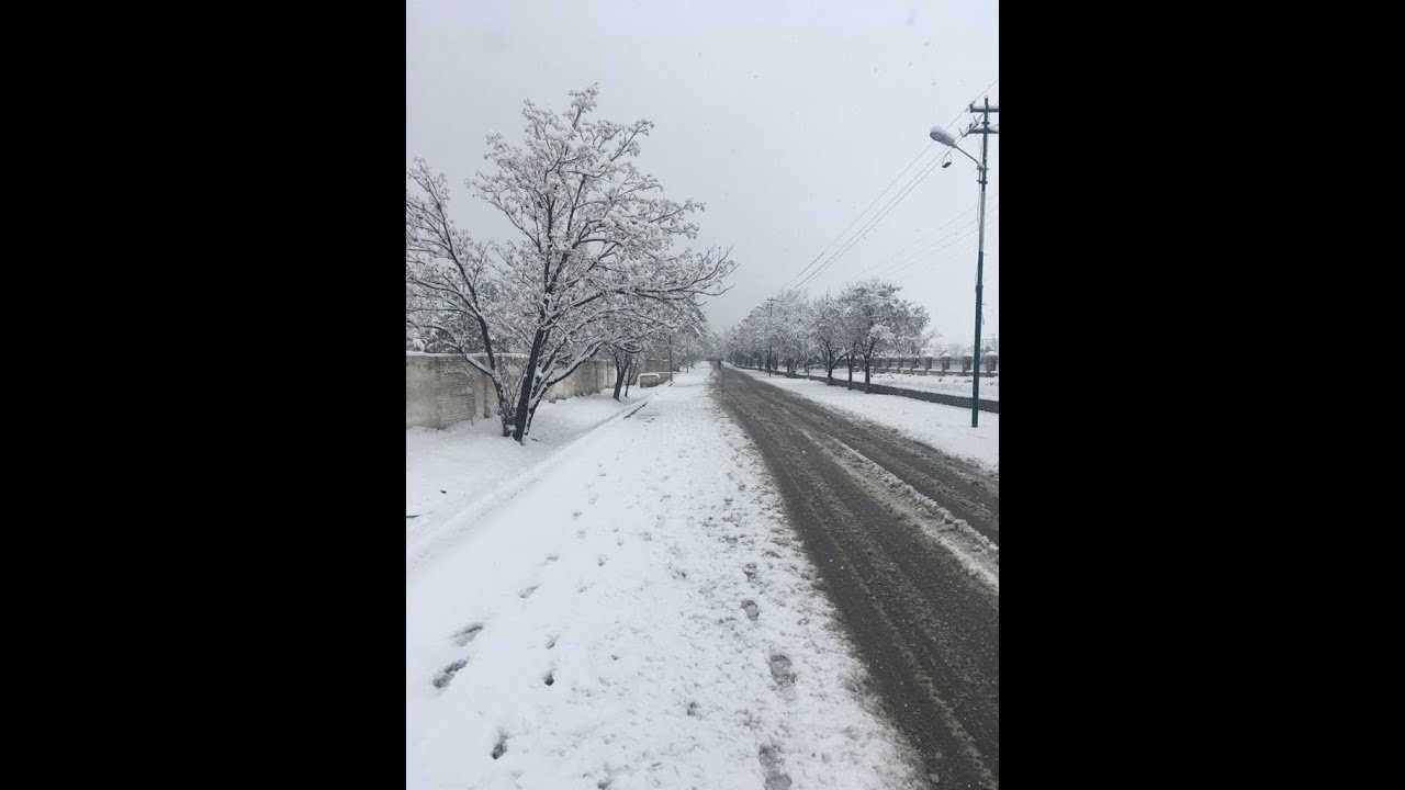 Wow amazing snowfall in Quetta. - YouTube