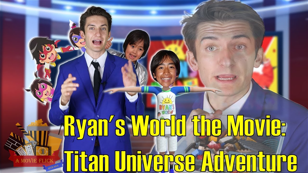 ryan's world the movie: titan universe adventure - a movie flick with ...