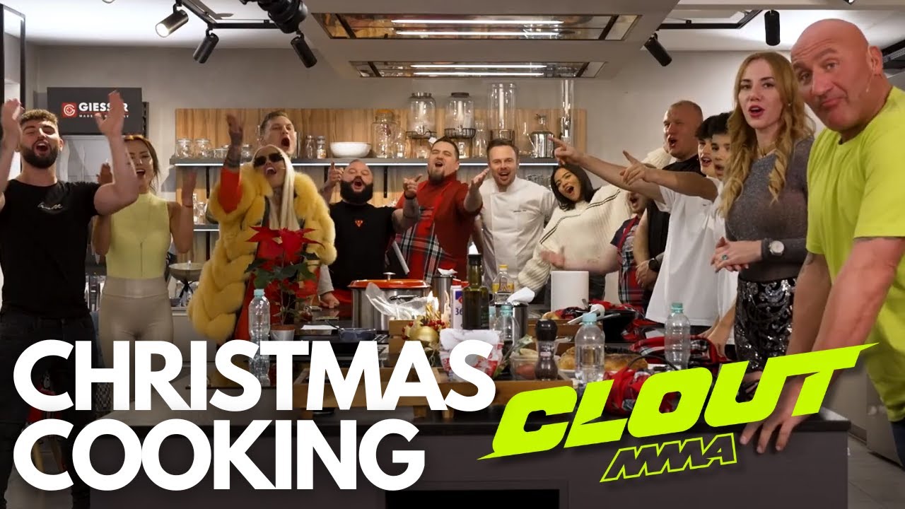 CLOUT MMA CHRISTMAS COOKING. GOTUJĄ: LEXY, NAJMAN, SCHREIBER, LABRYGA ...