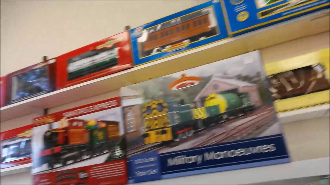 Carnforth Models new shop first day of opening - YouTube