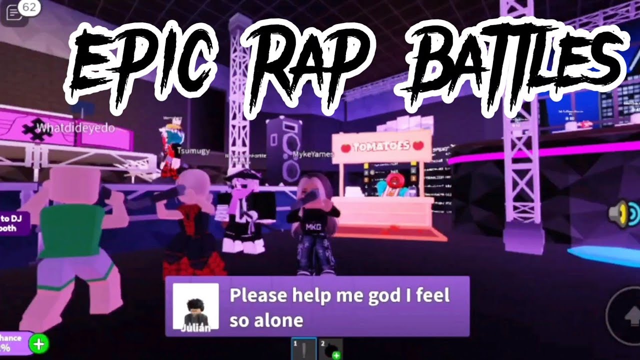 Roblox Epic Rap Battles [VOICE CHAT 🔊][FREE UGC]🎤🍅 - YouTube