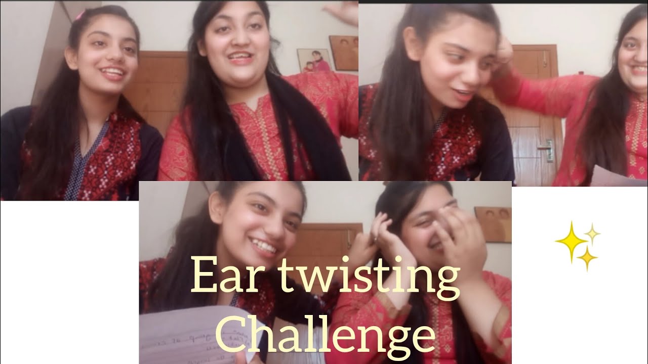 EAR TWISTING CHALLENGE // hamna's vlog - YouTube