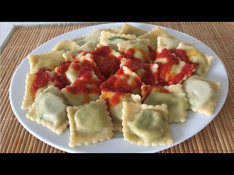 İTALYAN MANTISI RAVİOLİ TARİFİ - ITALIAN RAVIOLI RECIPES