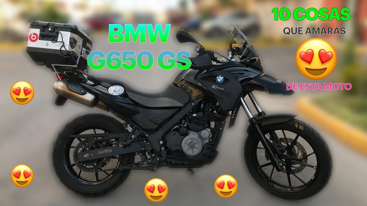 BMW G650 Gs 10 cosas que amarás de esta moto. 🥰 - YouTube