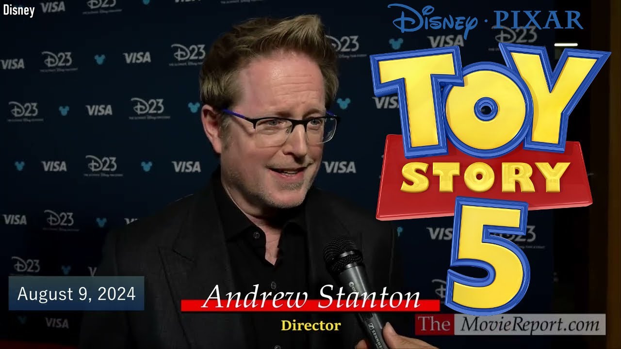 TOY STORY 5 interviews with Andrew Stanton & Pete Docter at D23 ...