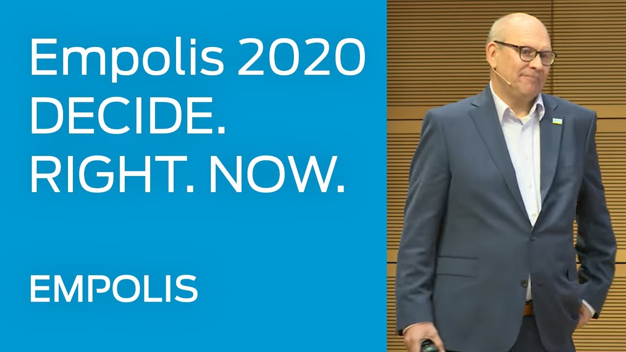 „Empolis 2020 – DECIDE. RIGHT. NOW.“ (Stefan Wess, Empolis) - YouTube