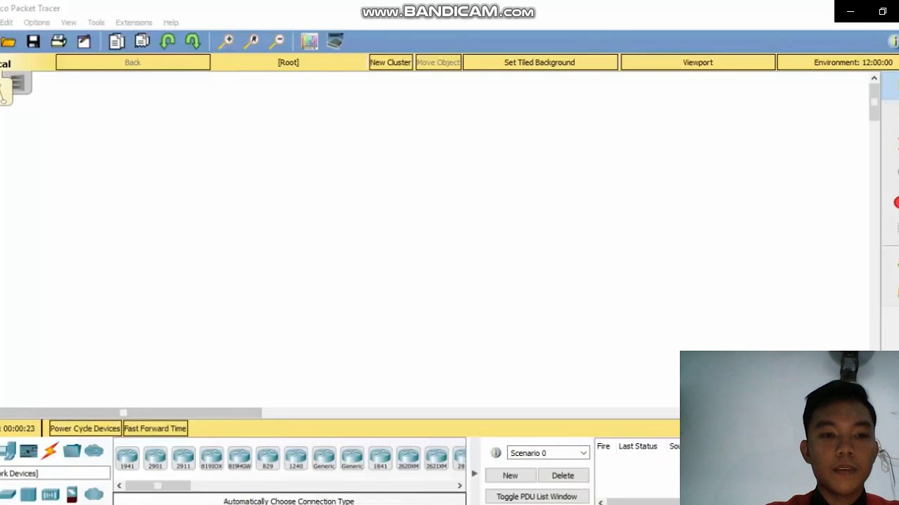 Cara routing static 2 router - YouTube