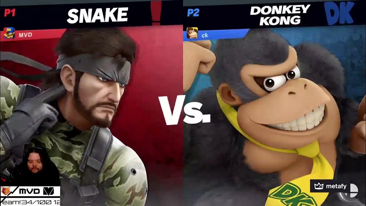 ChunkyKong (Donkey Kong) vs. MVD (Snake) | 12 Apr '24 - YouTube