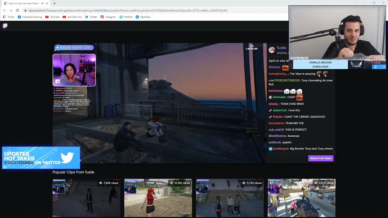 Ramee Reacts to why April Likes Ramee | NoPixel GTA RP - YouTube