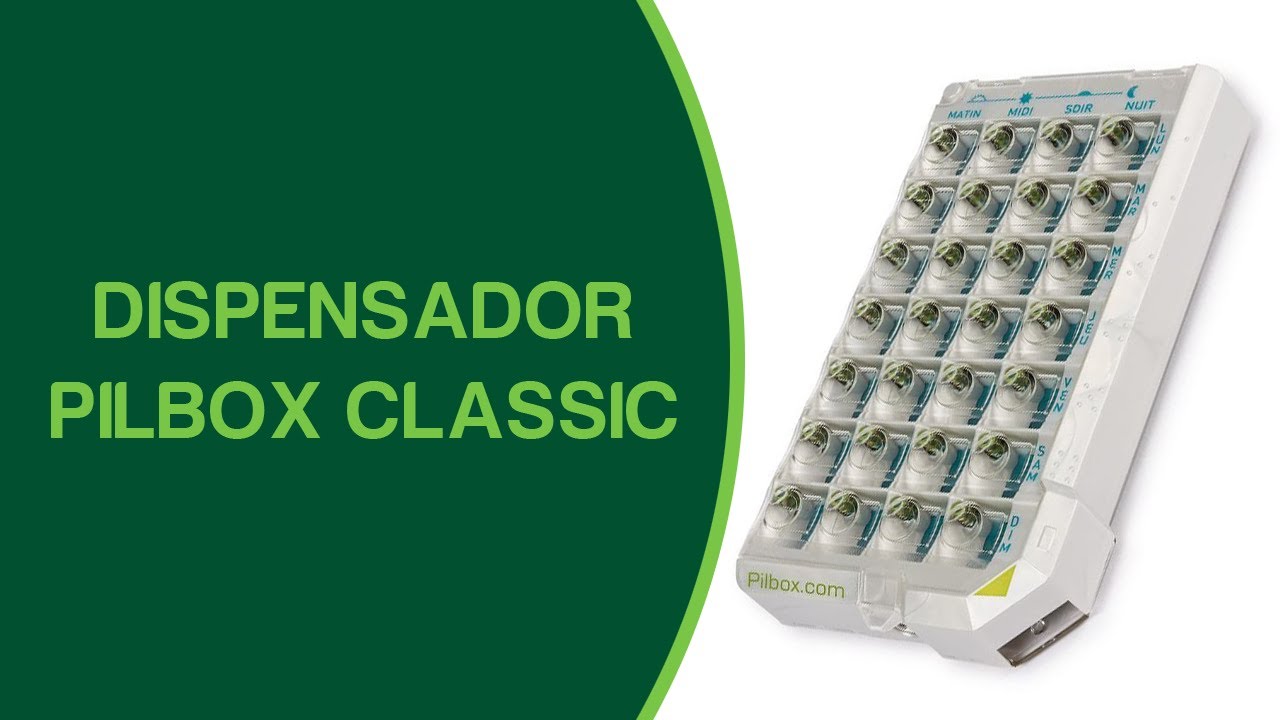 Porta Pílulas & Dispensador Semanal Pilbox Classic | Aloemed - YouTube