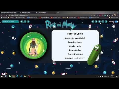Deploy Rick and Morty render.com y vercel.app - YouTube