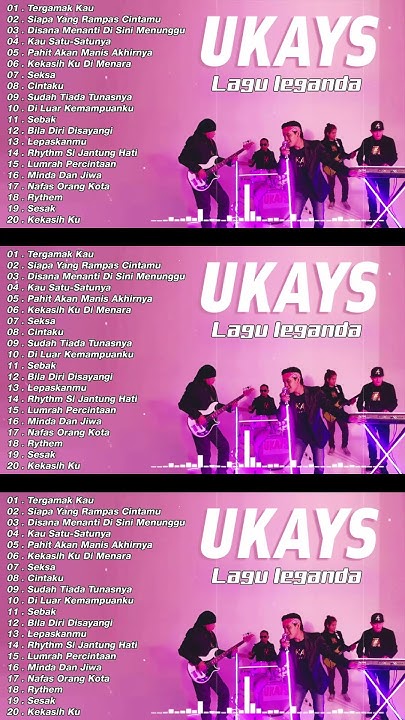 Ukays Full Album - Lagu Rock Kapak Terpilih|| Lagu Ukays Leganda || Disana Menanti Di Sini ...