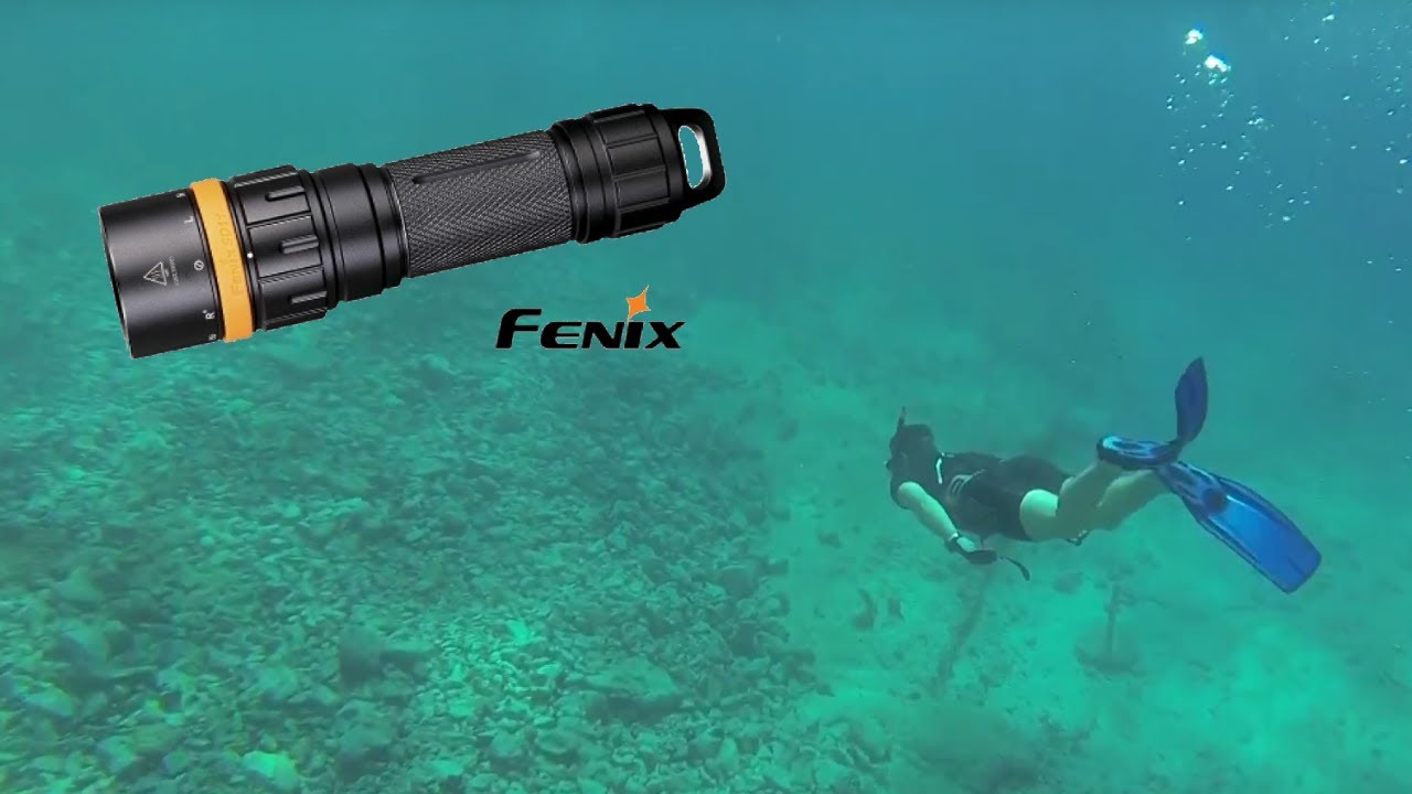 Fenix SD11 Underwater Flashlight - YouTube