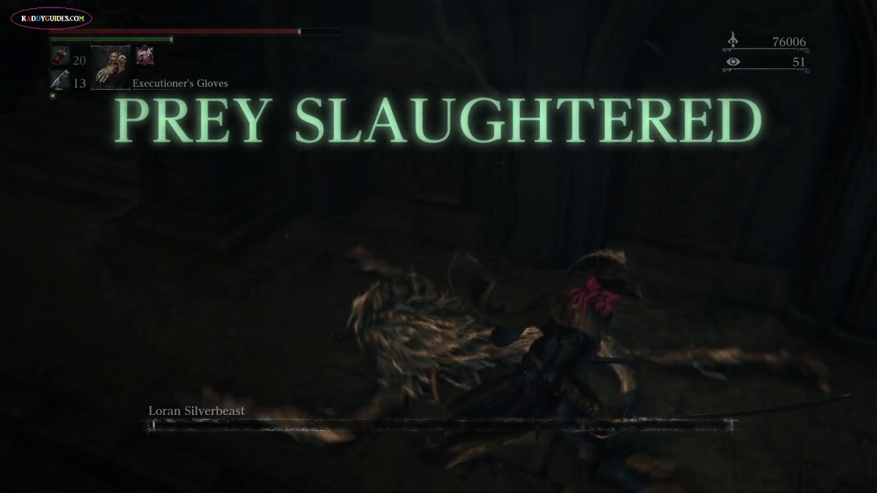 Bloodborne 92 Lower Loran Layer 1 and 2 and Loran Silverbeast and ...