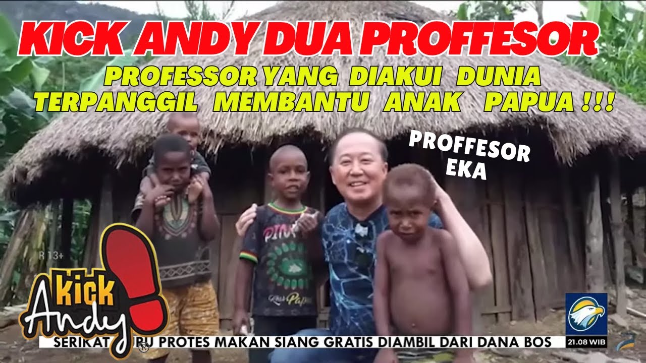 PROFFESOR DIAKUI DI DUNIA TERPANGGIL UNTUK MENYEKOLAHKAN ANAK PAPUA ...