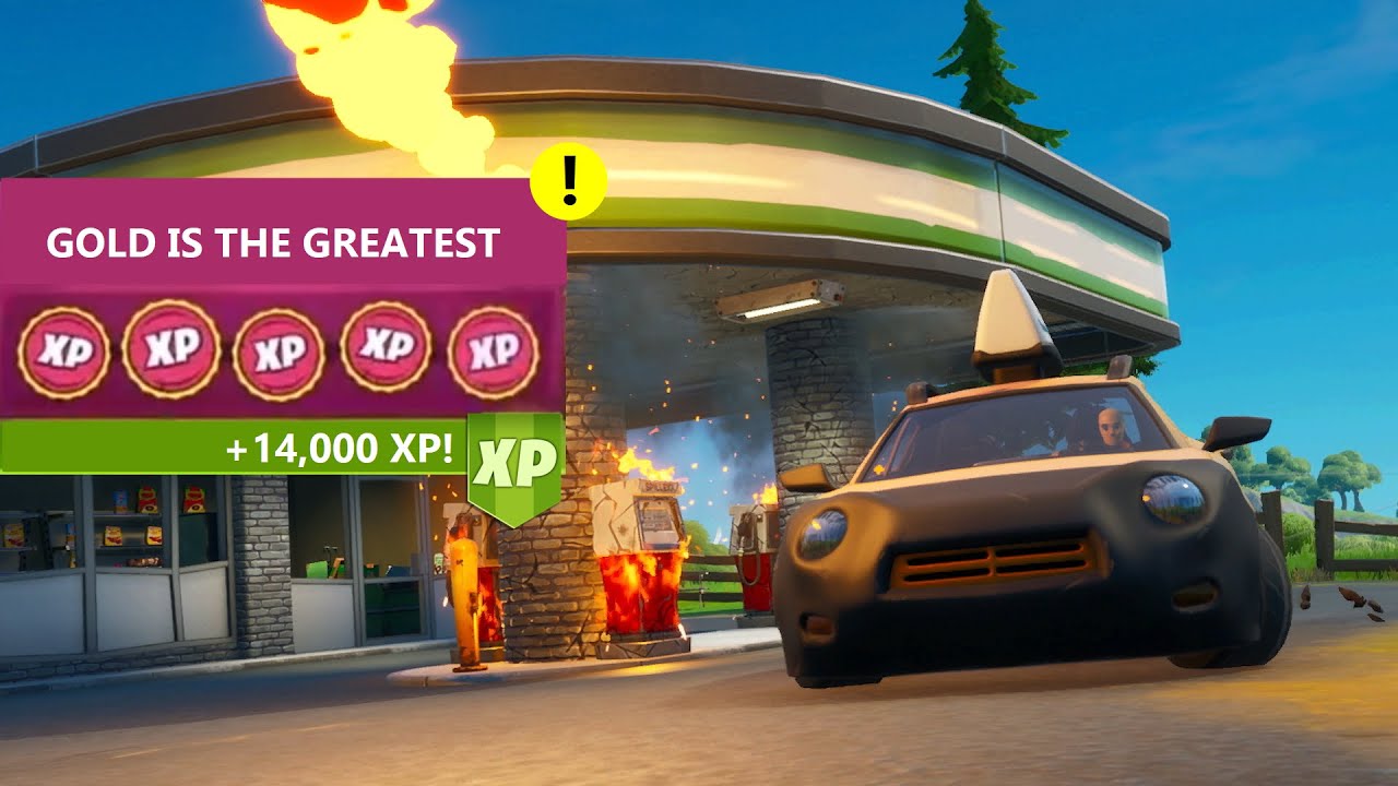 All 10 GOLD XP Coins Locations in Fortnite Chapter 2 Season 3 - YouTube