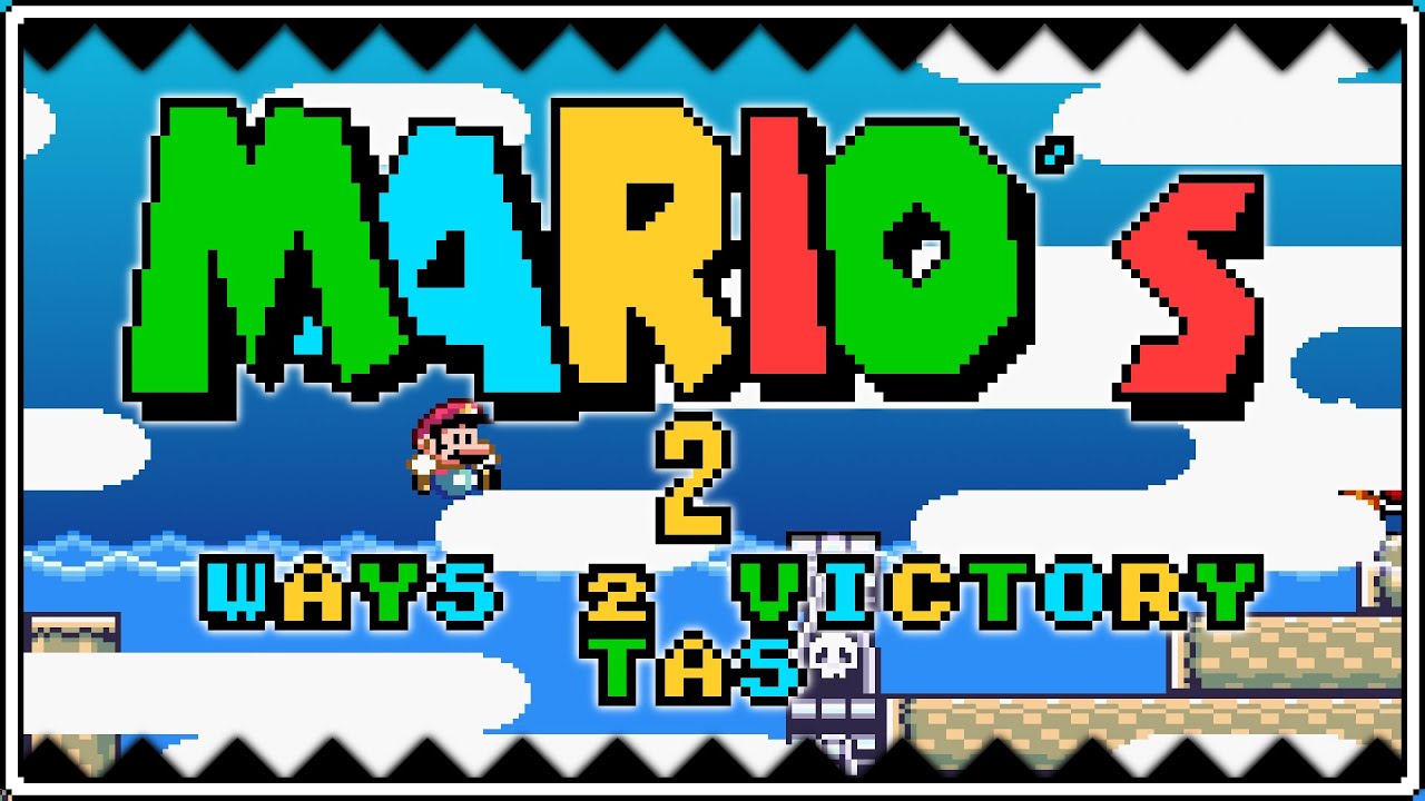 SMW TAS - Mario's 2 Ways 2 Victory - YouTube