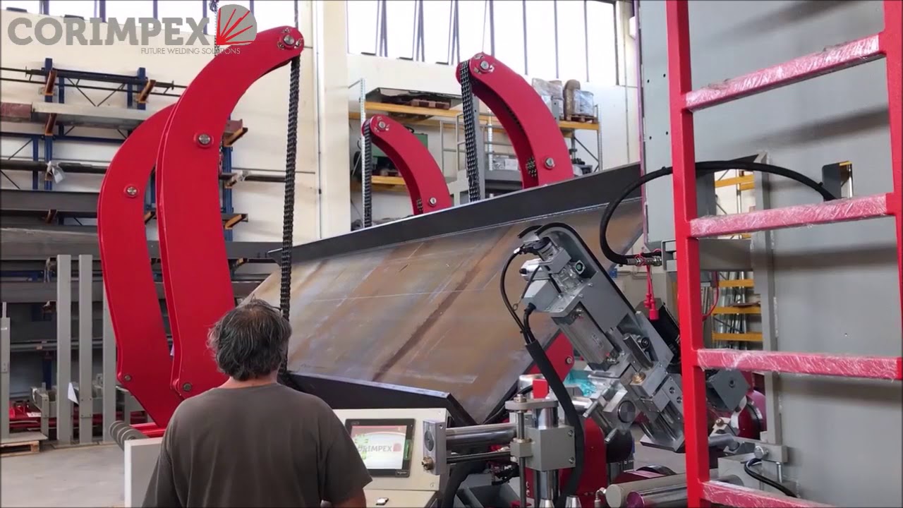 MTF PROKON Corimpex-revolver welding machine - YouTube