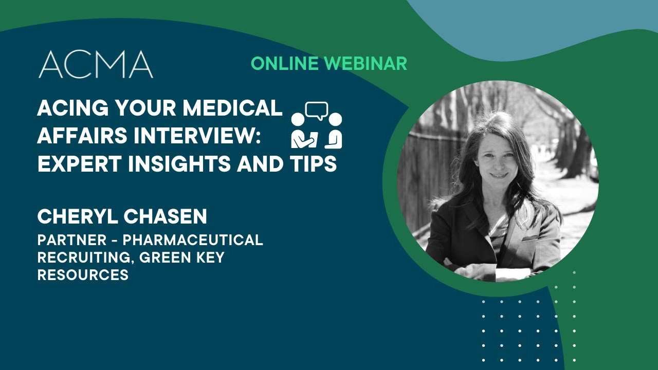 Acing Your Medical Affairs Interview - Insights and Tips - YouTube