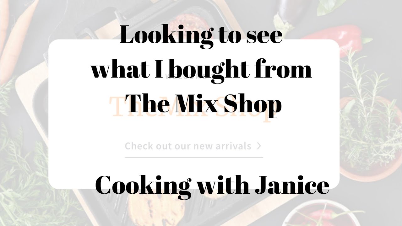 The Mix Shop - Thermomix Accessories - Shopping with Janice - YouTube