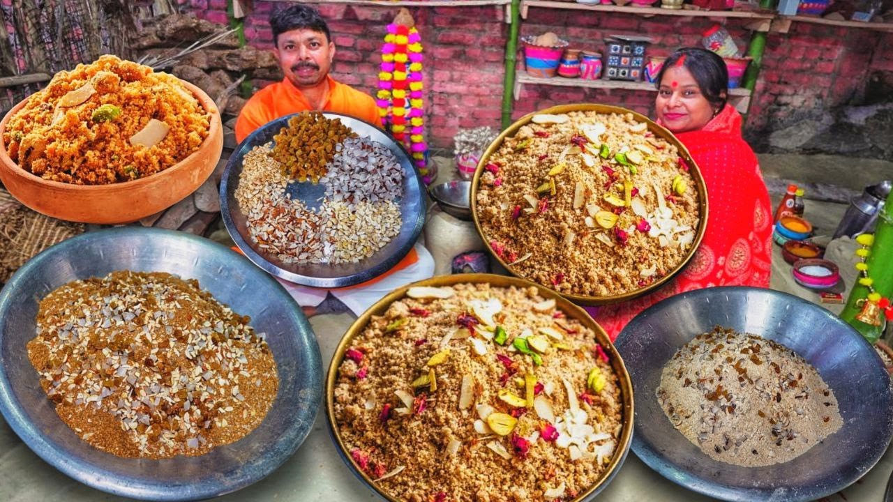 Panjiri recipe / very easy way make panjiri | How to make Panjiri at ...