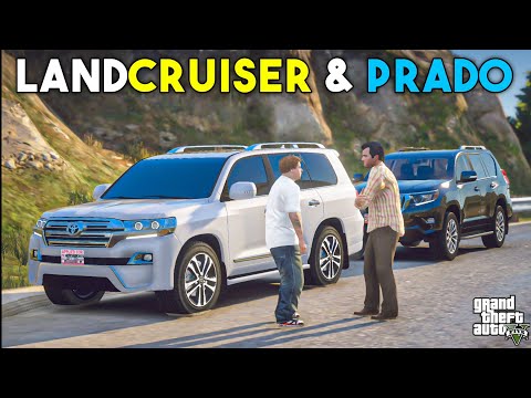 LANDCRUISER AND PRADO OFFROAD CONVOY | GTA 5 |