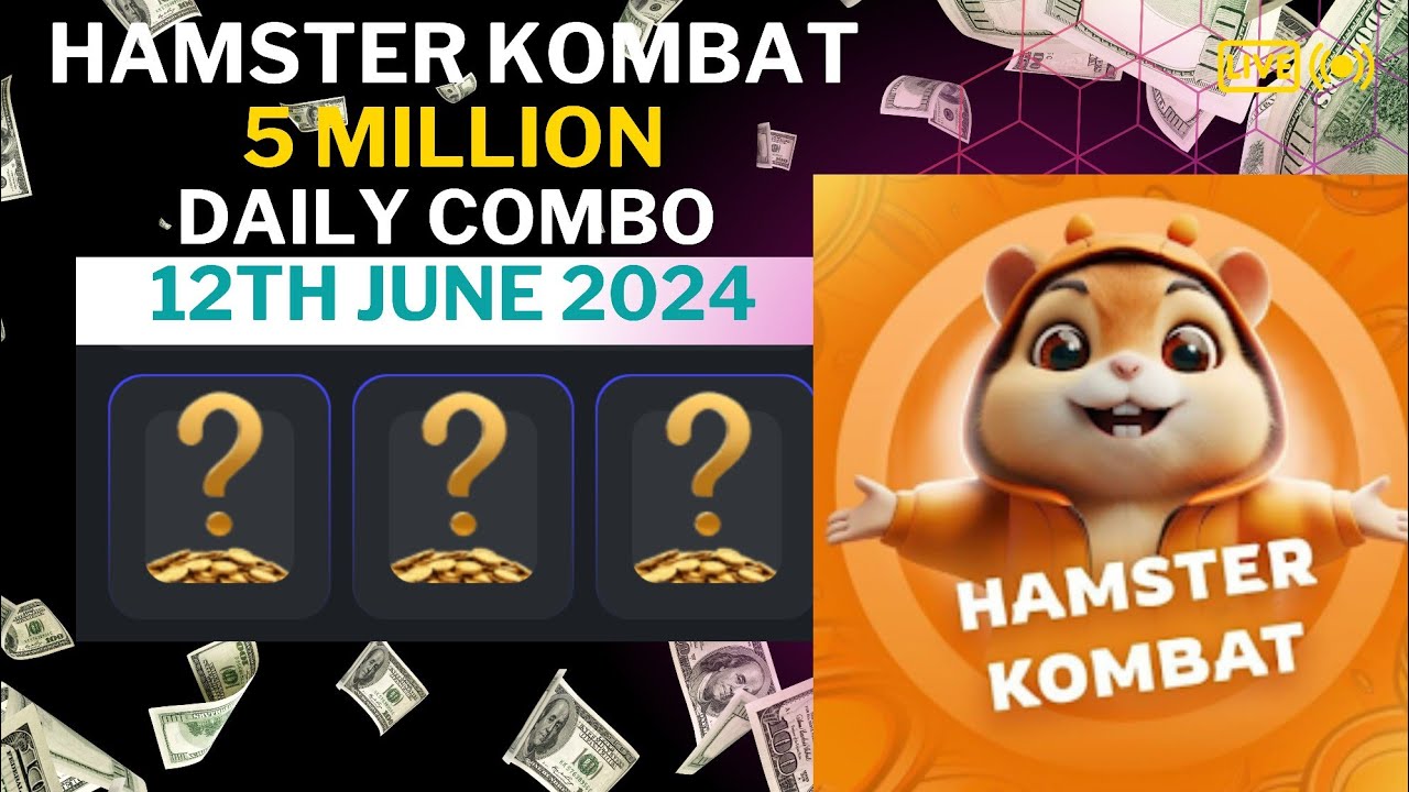 Hamster Kombat Today Combo Cards | Daily Combo Missions 12 June 2024 ...