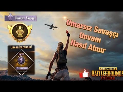 UMARSIZ SAVAŞÇI ÜNVANINI EN KOLAY YÖNTEMİ İLE ALMAK ! #pubgmobile