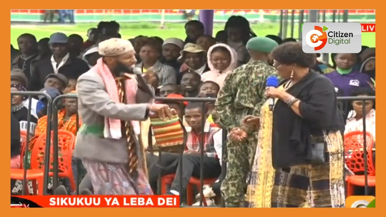 Vitimbi crew entertains crowd at Uhuru Gardens with a skit on worker’s ...