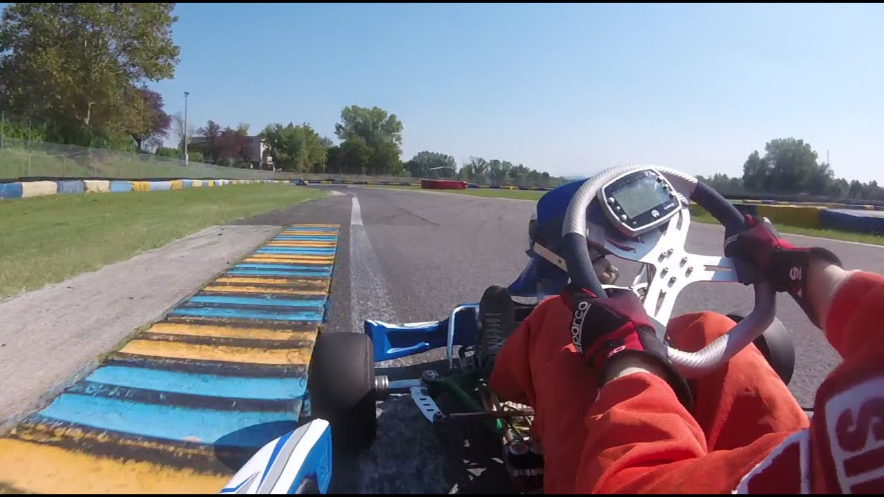 Vortex Rok 125 - Engine Seized - 7 Laghi Kart - Branduzzo - YouTube