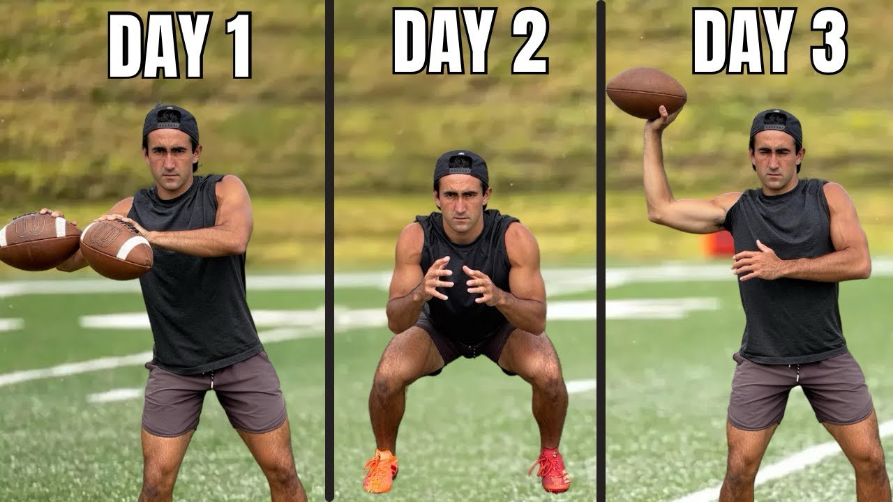 Perfect Training Split For QBs - YouTube