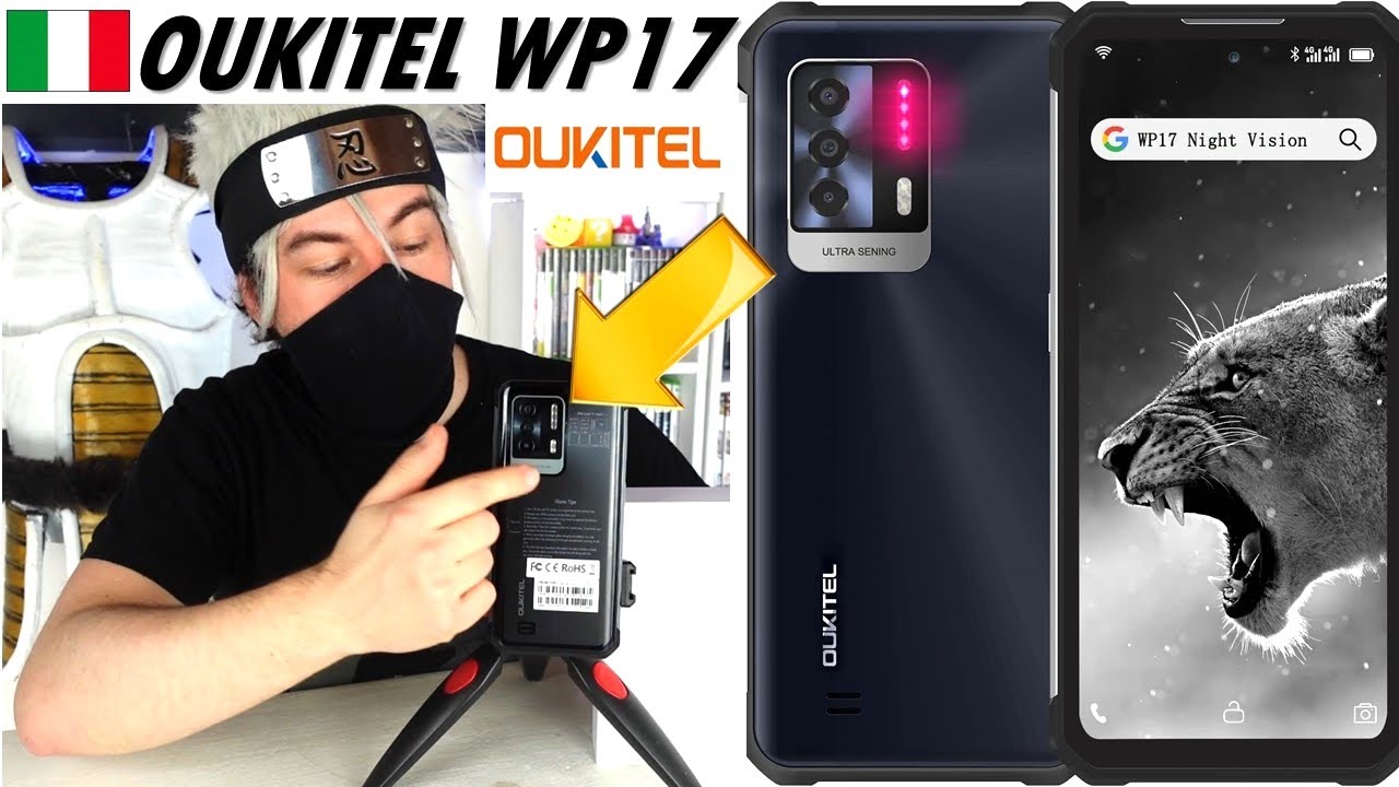OUKITEL WP17 con telecamera a infrarossi Test e Recensione - YouTube