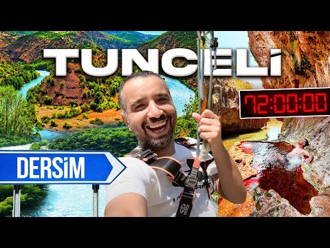 72 SAATTE TUNCELİ GEZİ REHBERİ | Dersim'de Meşhur Doğal Havuzu Buldum !