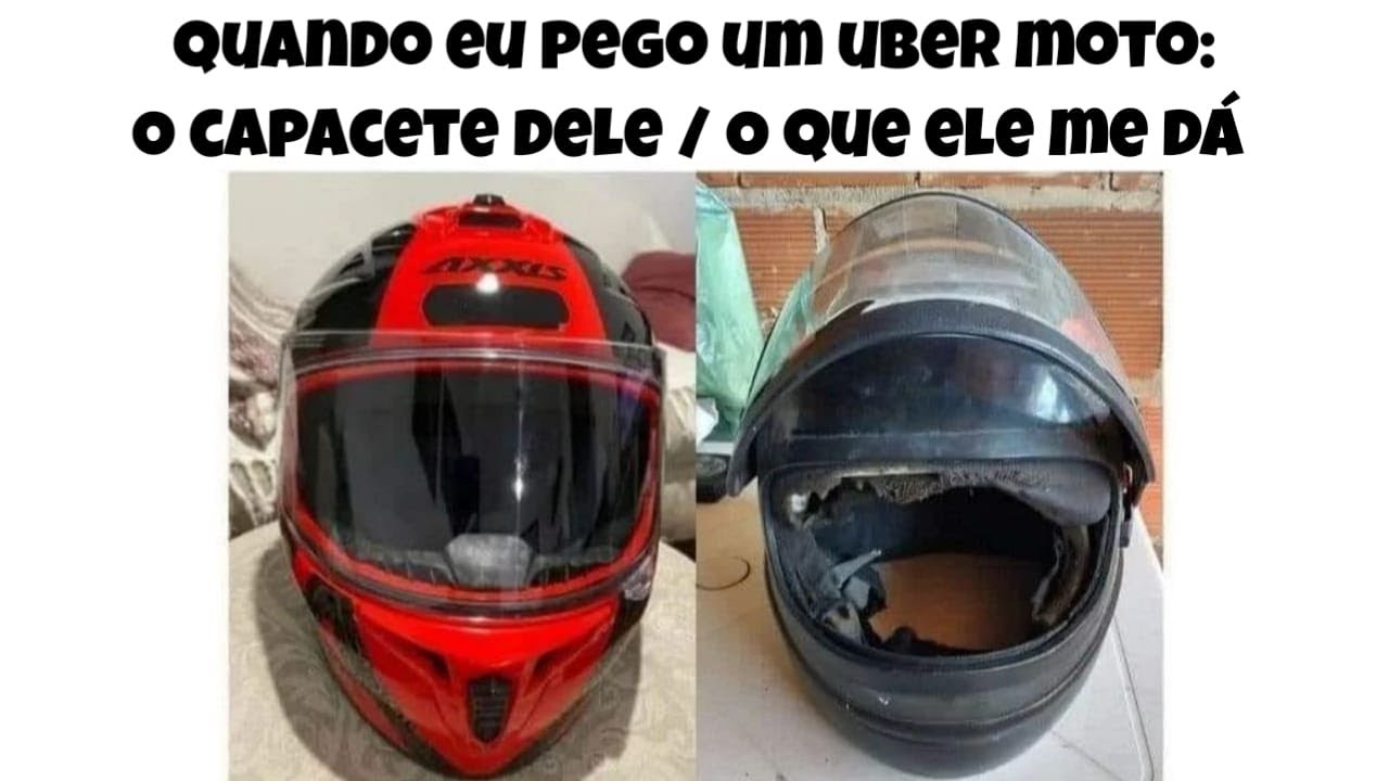 QUANDO PEGO UM UBER MOTO - MEMES EM IMAGENS - YouTube
