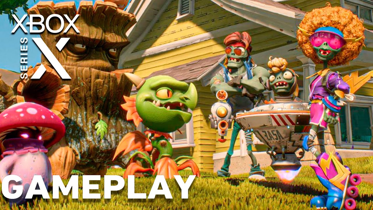 Plants Vs Zombies Battle for Neighborville Xbox Series X Gameplay - YouTube