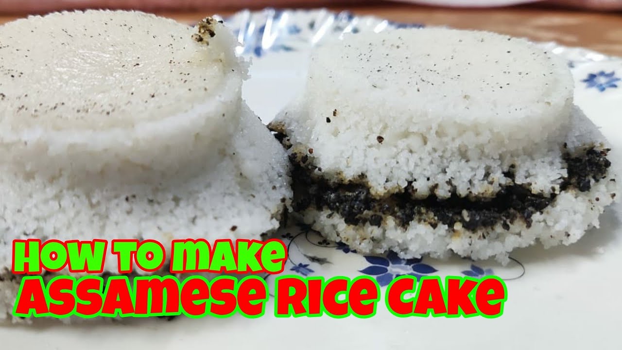 How to make Assamese Traditional Rice Cake | 2 types | Afreen Kitchen ...