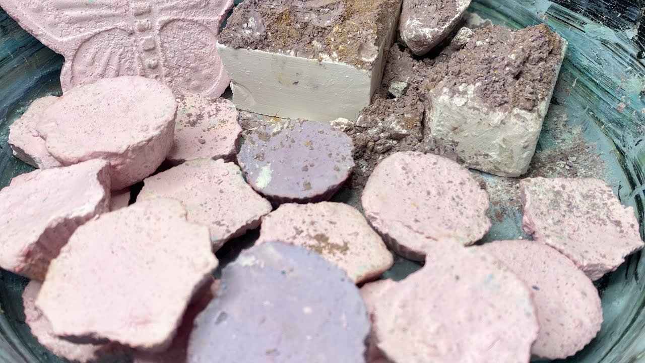 Fresh Blocks Topped w/ Colorful Starch + Reforms - Crushin’ It Asmr ...