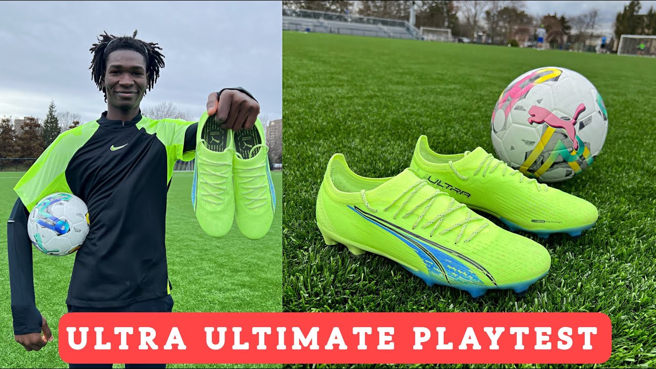 TRAINING IN PUMA ULTRA ULTIMATE | PLAYTEST | - YouTube