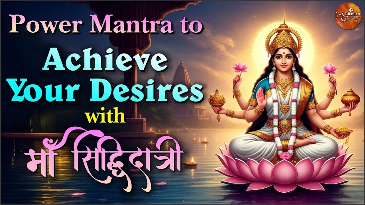 Maa Siddhidatri – The Supreme Form of Maa Durga | Navratri Day 9 ...