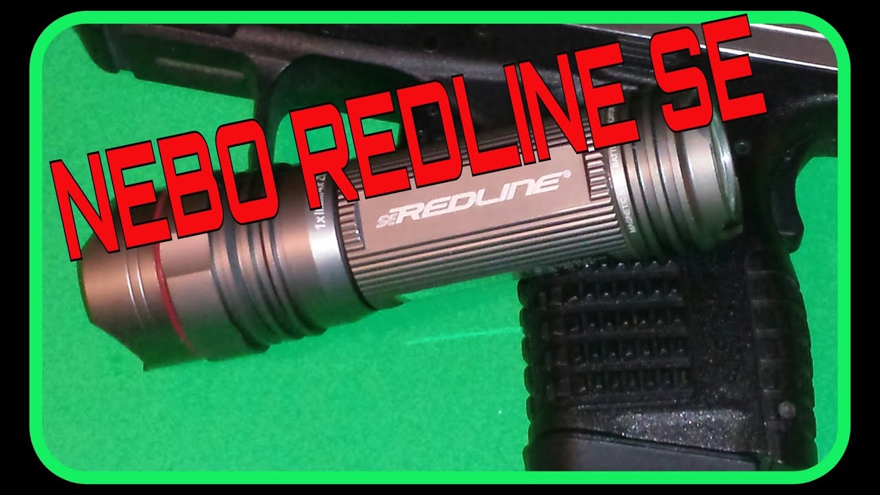 The Nebo Redline SE Flashlight 5616: Unboxing and Review - YouTube