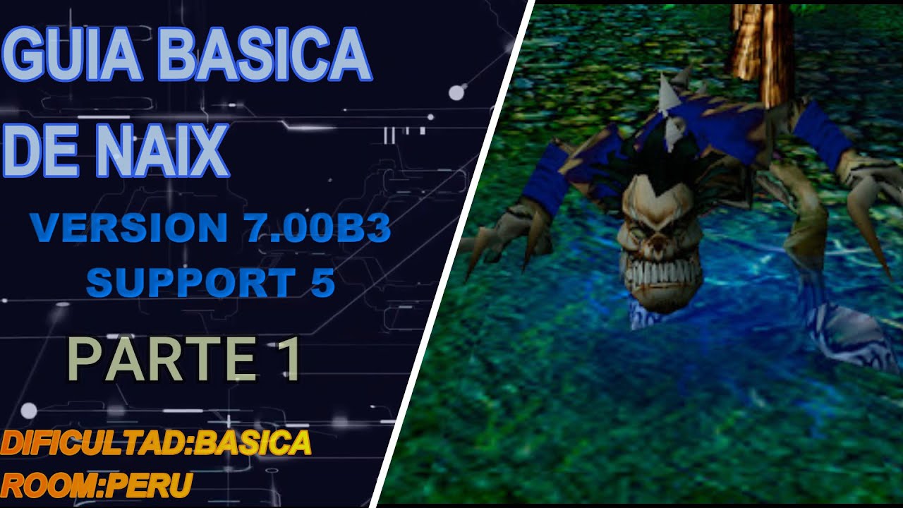 GUIA BASICA DE NAIX / 4 HEROES CARRY / PARTE 1 - YouTube