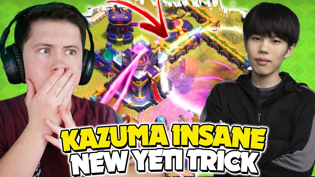 Kazuma *NEW* CLONE Yeti Log Launcher TRICK SNIPES Townhall (Clash of ...