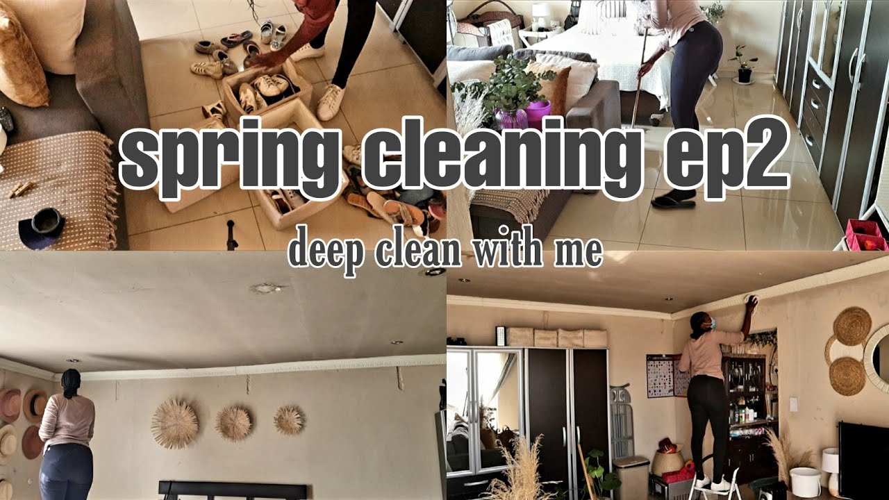 New spring cleaning 2022 ep2 deep clean with me |cleaning motivation | homemaking | summer clean ...