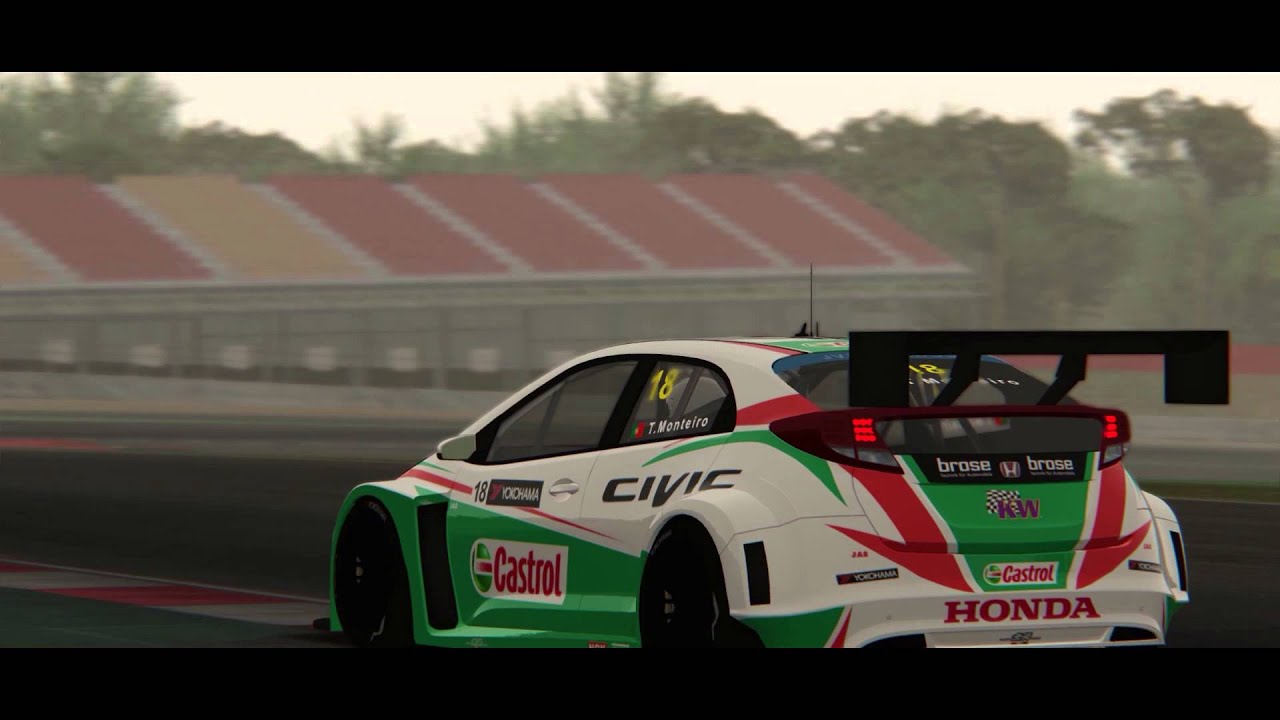 Honda Civic WTCC Assetto Corsa Mod - YouTube