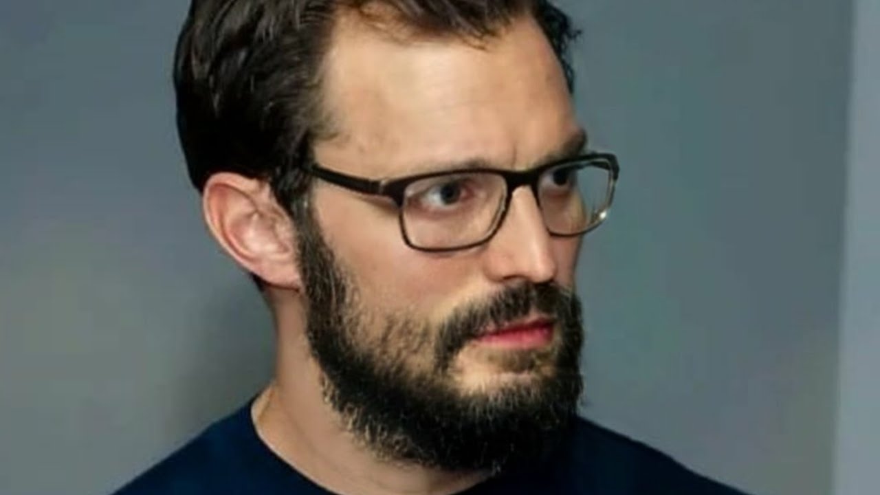 Jamie Dornan Get Long Beard And Glasses On - YouTube