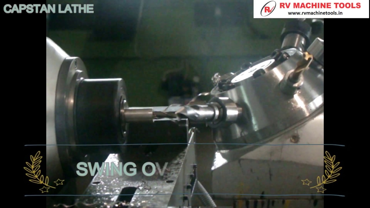 Capstan lathe (Turret slide) - YouTube