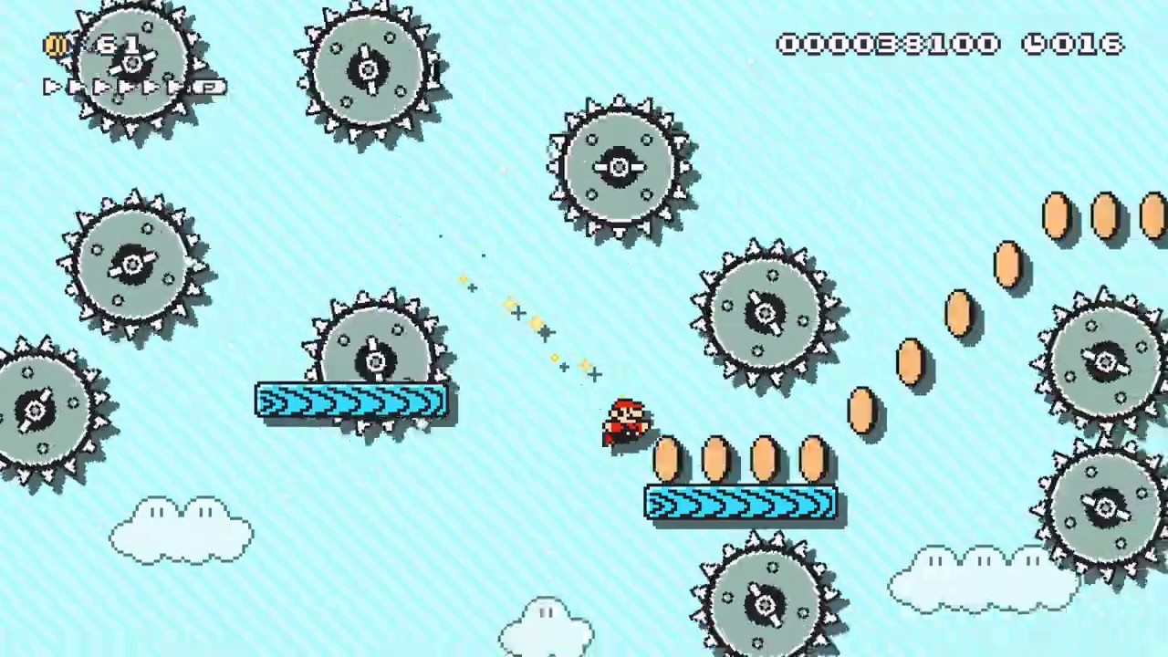 Super Mario Maker 2 - p coins-saws-platforms 9 by pedritopin - No ...