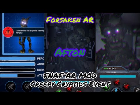 Forsaken AR | Fighting Afton by a lure | FNAF AR MOD | Creepy Cryptids ...