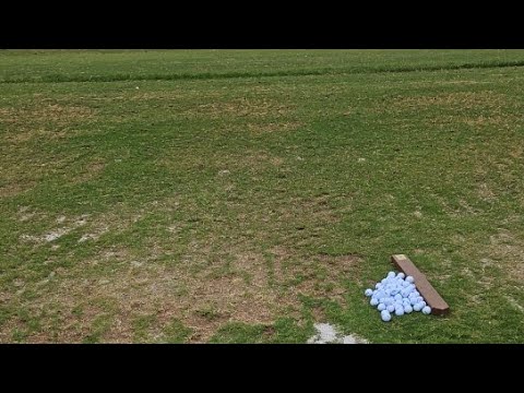 Crappy Golf Swing. Range Work. - YouTube